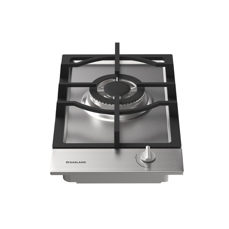 GASLAND Chef Single Burner with Griddle 30cm Gas Cooktop Stainless ...